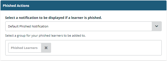 Enrolling Phished Learners in Follow-up Training