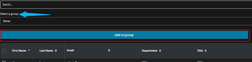 Manage Learner Groups