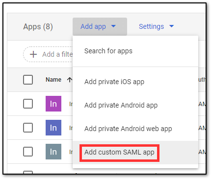 SAML SSO with Google Workspace