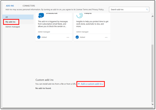 Installing PhishNotify for Microsoft 365 and Outlook