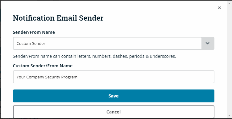 Campaign Notification Settings