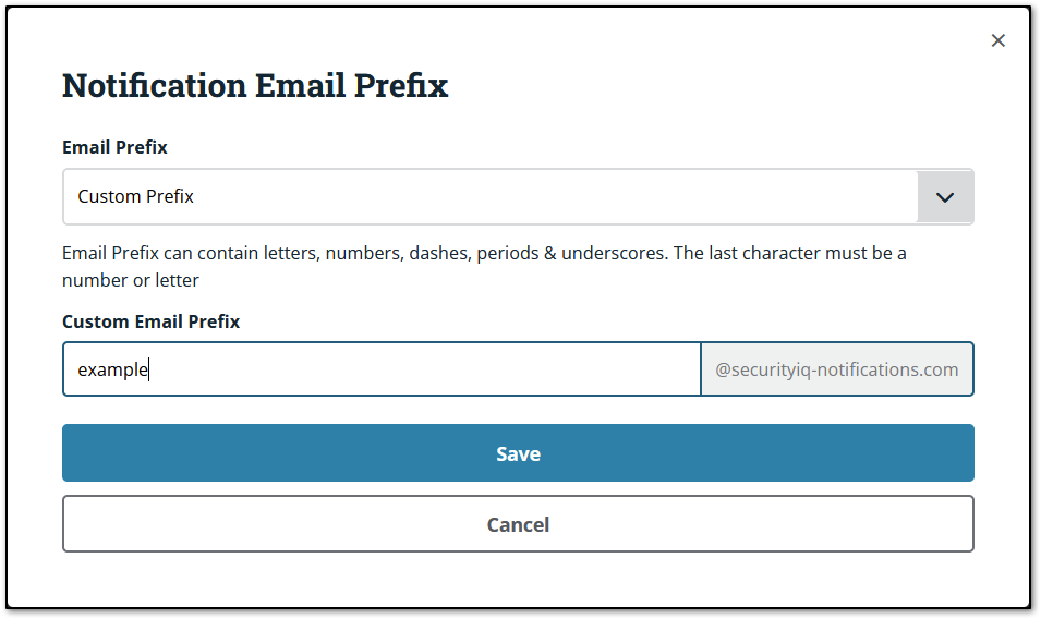 Campaign Notification Settings