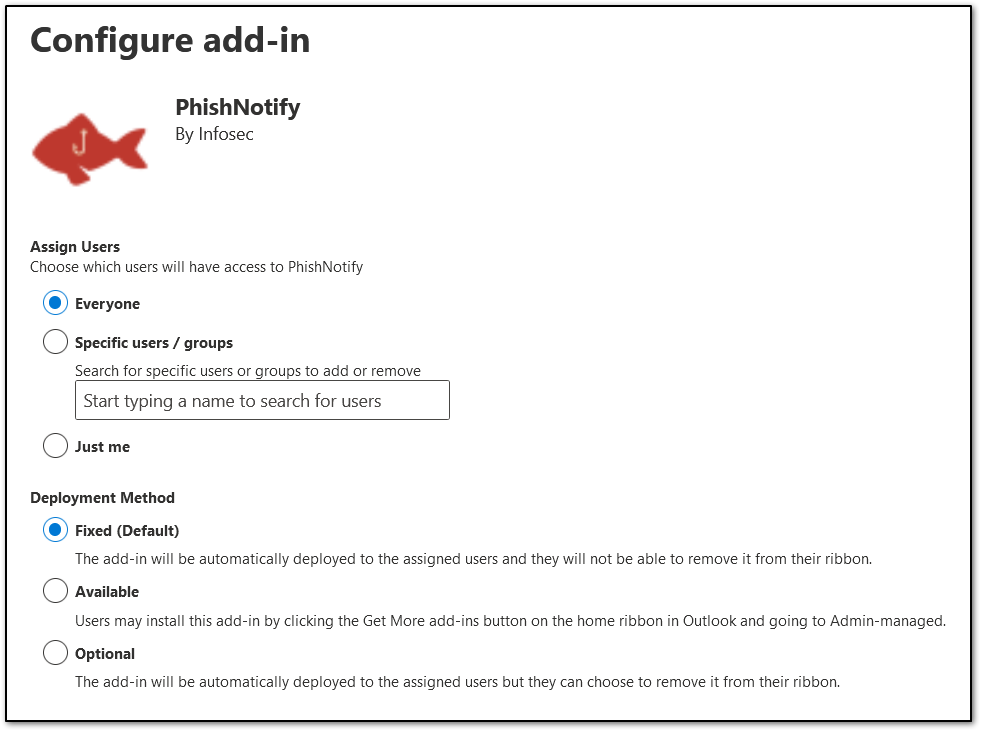 Installing Phishnotify For Microsoft 365 And Outlook