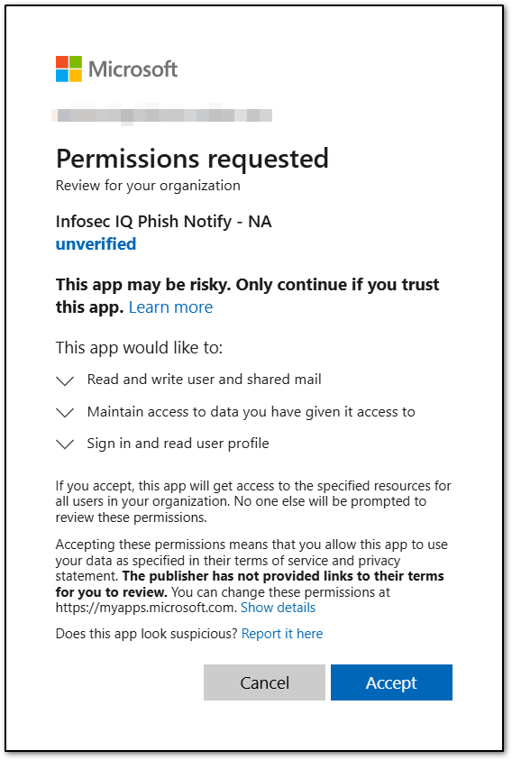 Upgrade PhishNotify for compatibility with Microsoft Nested App Authentication