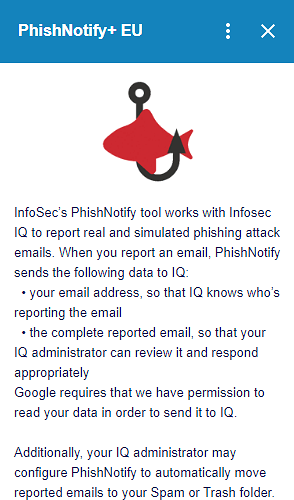 PhishNotify for Gmail